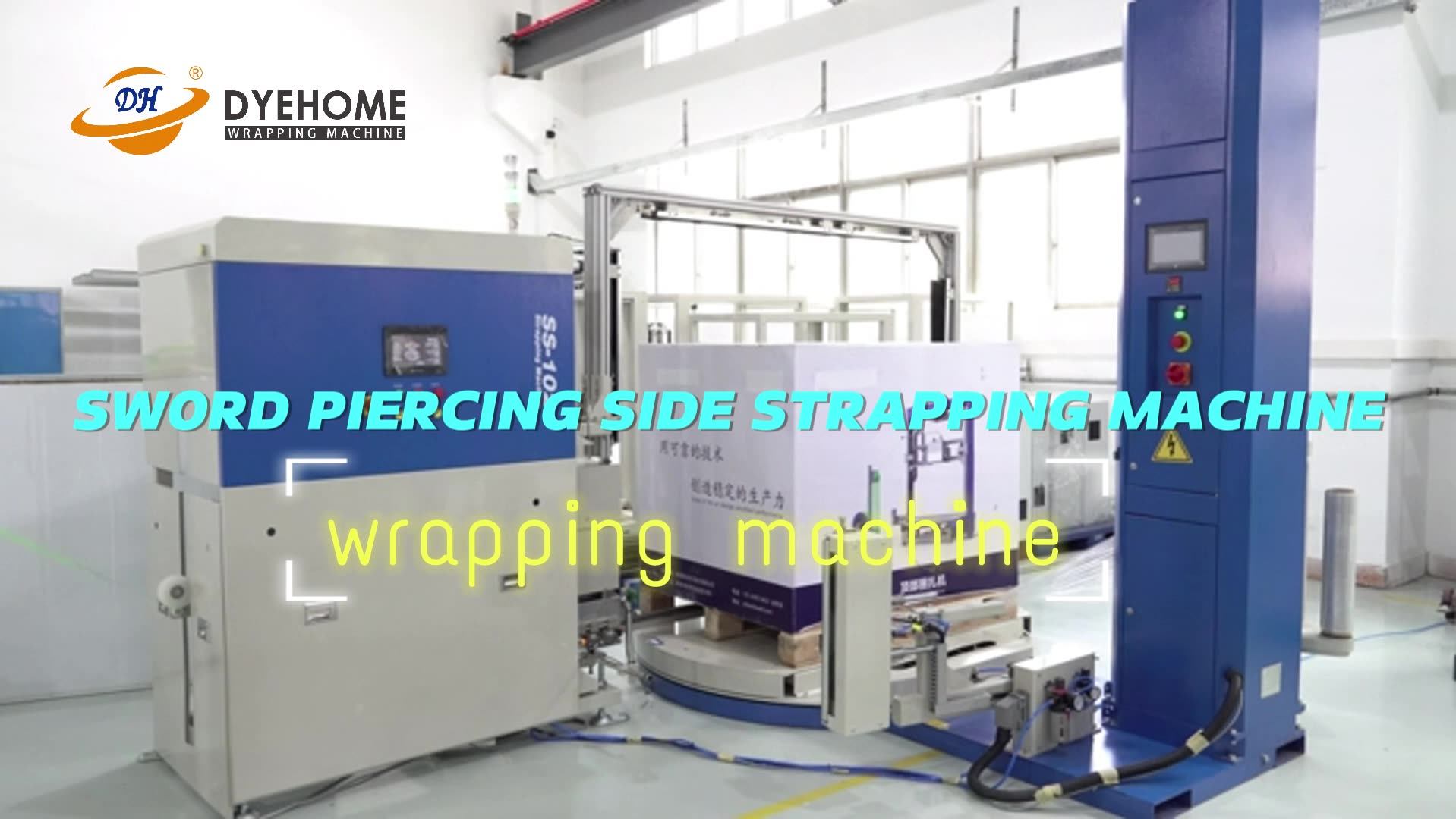 Fully Automatic Removable Sword Through Top Strapping Machine - Buy ...