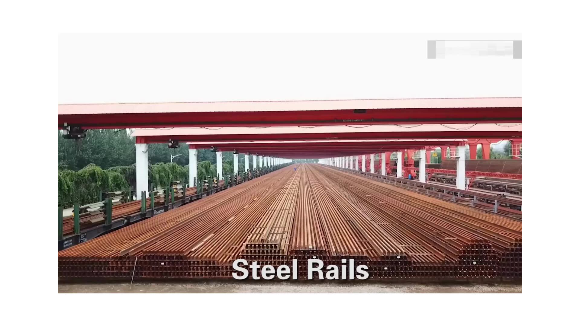 High Quality Light Steel Rails Iron Standard Railway Train Material ...