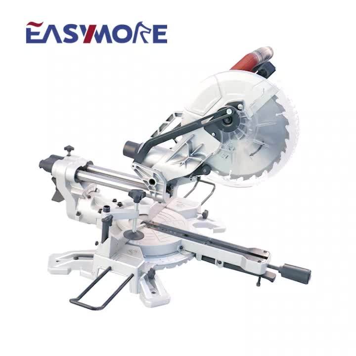 1800w 255mm Aluminum Cutting Machine Sliding Compound Mitre Saw - Buy ...