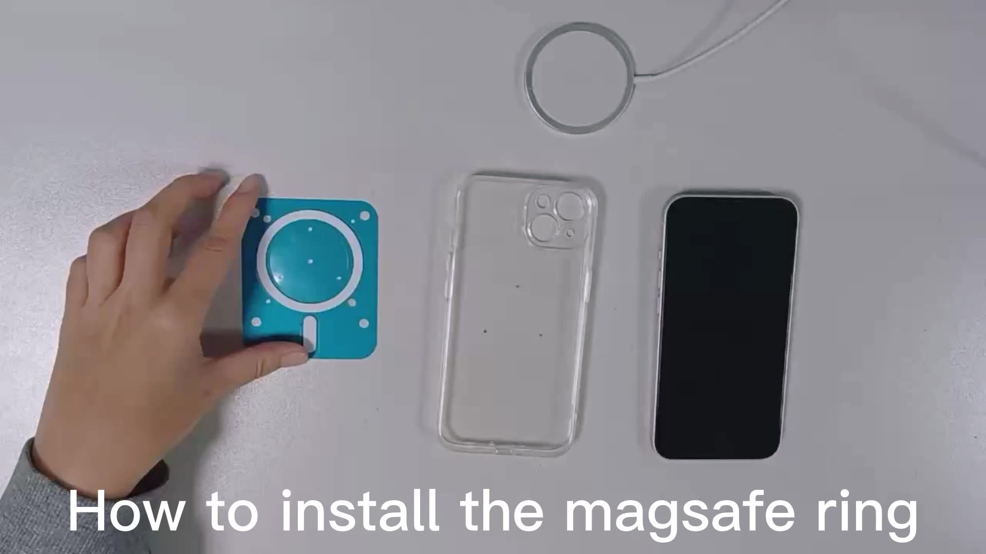 Factory Direct Selling Magnet Rings Sticker Clear Phone Case Magnetic ...