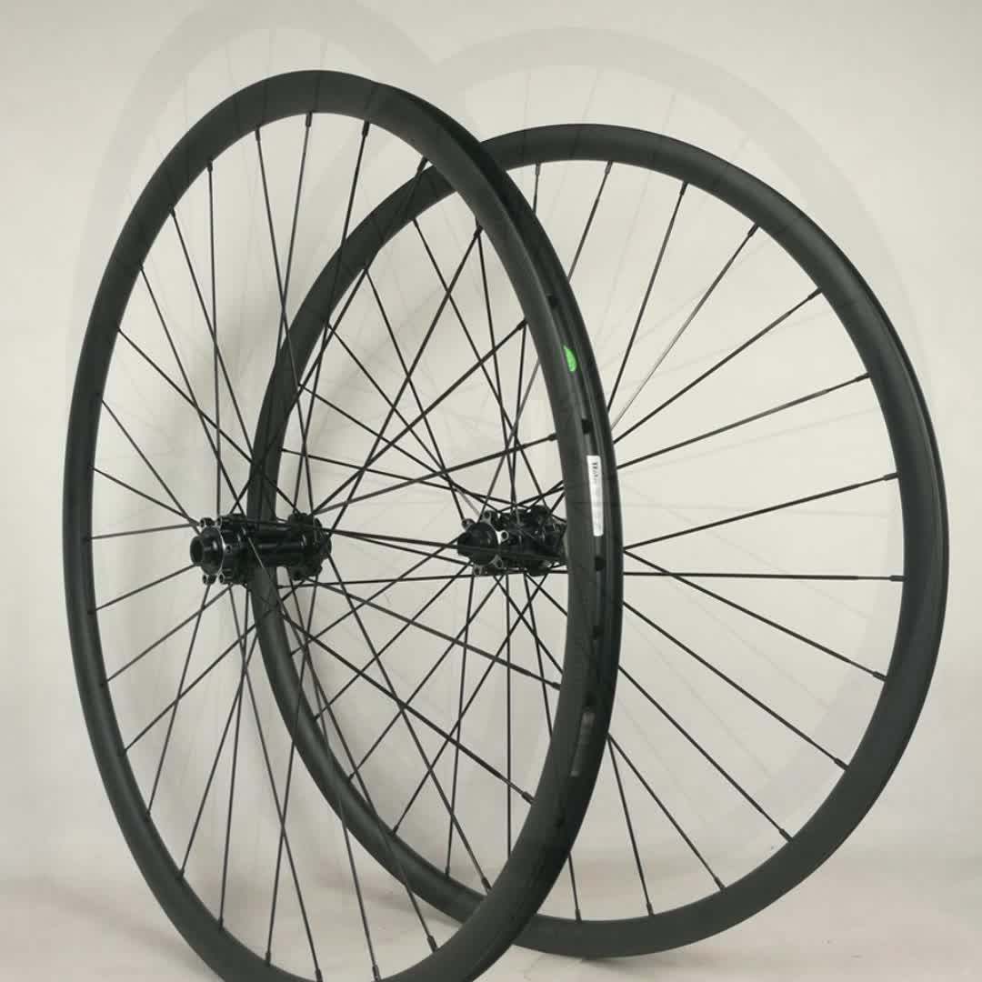 Mtb Wheels 27.5er Carbon Tubeless Synergy 27.5 Wheelset Thru Axel ...