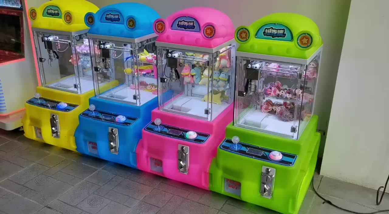 2022 Children Mini Model Grab Doll Machine Boutique Gifts Machine Tank ...