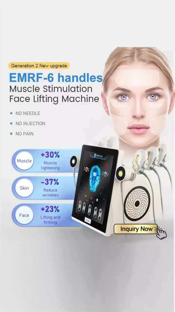 Non-invasive Ems Anti-aging Microcurrent Beauty Rf Face Lifting Device ...