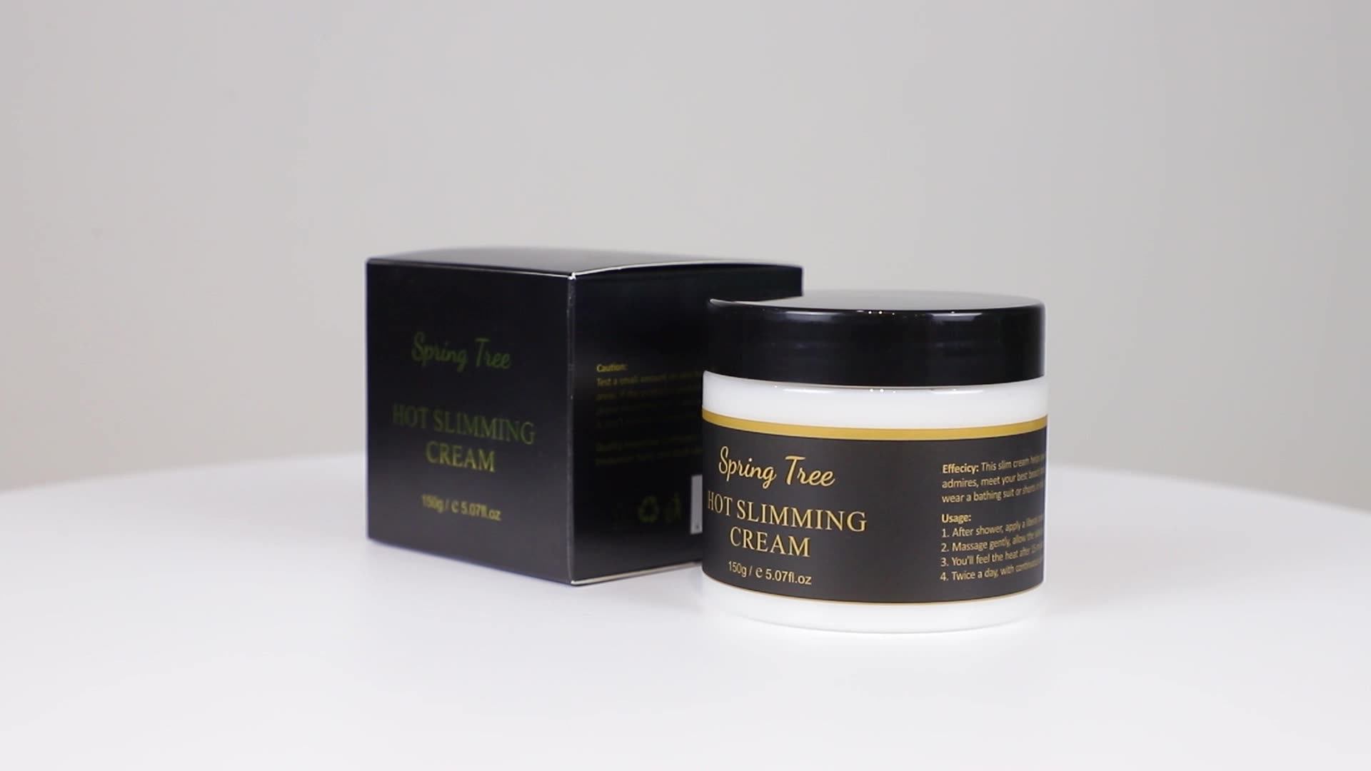 Fast Delivery Body Shaping Belly Waist Cellulite Massage Hot Cream ...