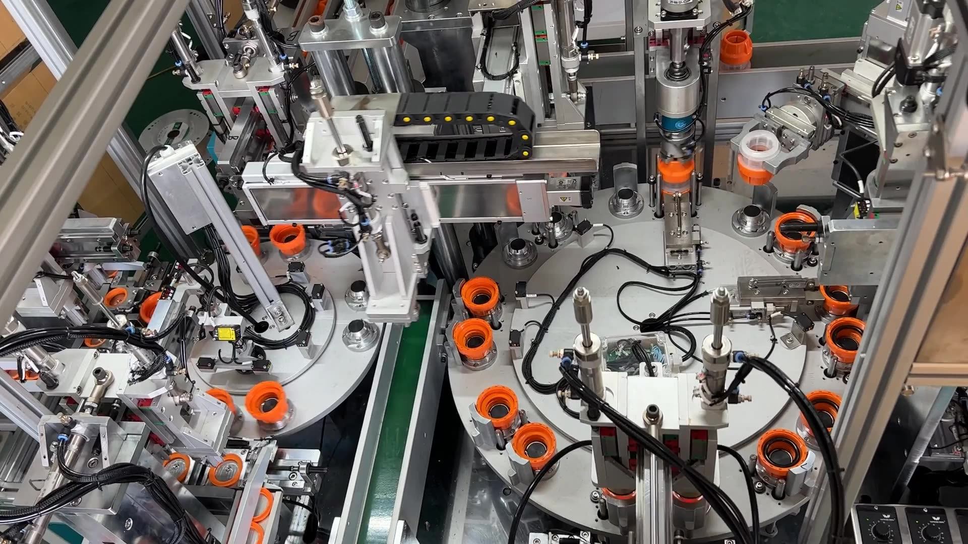 Custom Tube Coupling Assembly Machine New Condition Plc Core Manufacturing Plant Pipe Fitting ...