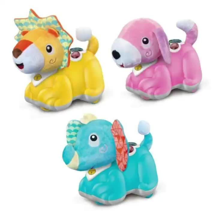 2023 Plush Elephant Music Baby Toys Cute Stuffed Animal Light Up Baby ...