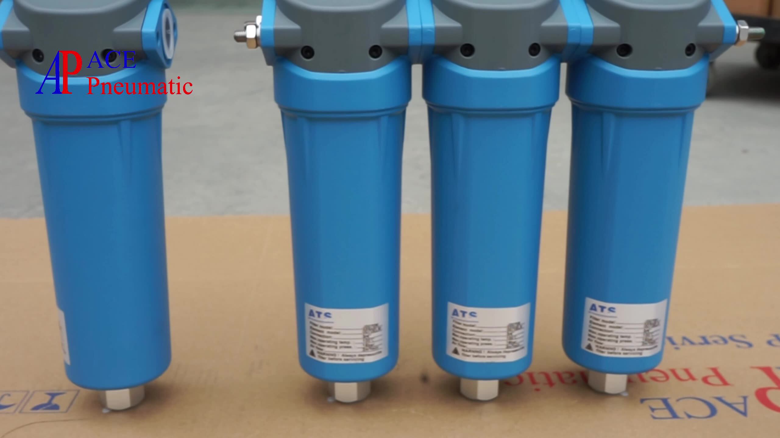 Compressor Air Filter Af090 9.0m3/min Air Dryer Line Filter 50hp 60hp ...