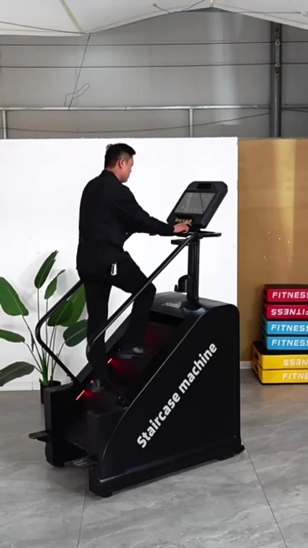 Stair Master Vertical Cardio Exercise Stepper Commercial Stepmill Gym ...