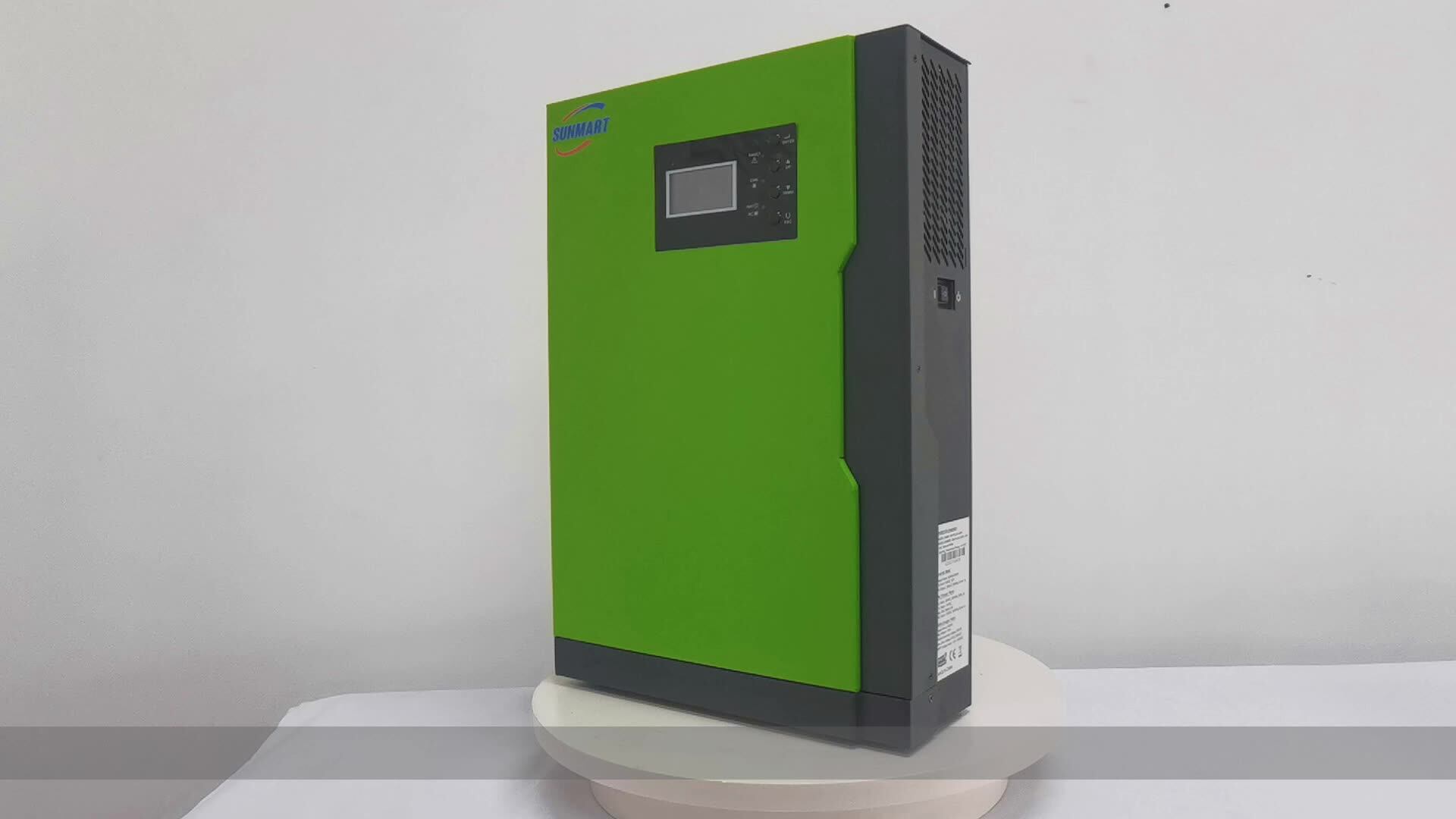 Sunmart 5.5kw Vmii Plus 48v100a Mppt Off Grid Hybrid Solar Inverter ...