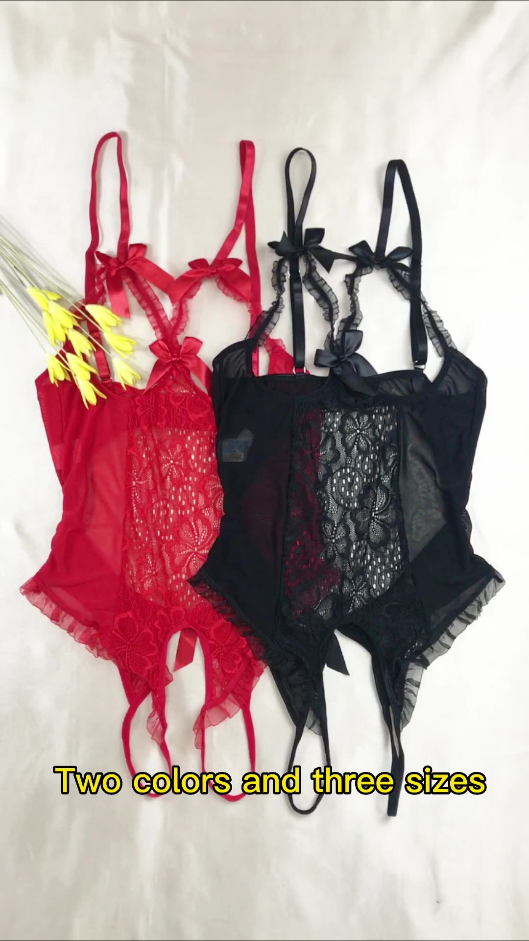 High Quality Sexy Lady Open Cup Bra Set Sexy Underwear Erotic Lingerie Lace Set Plus Size