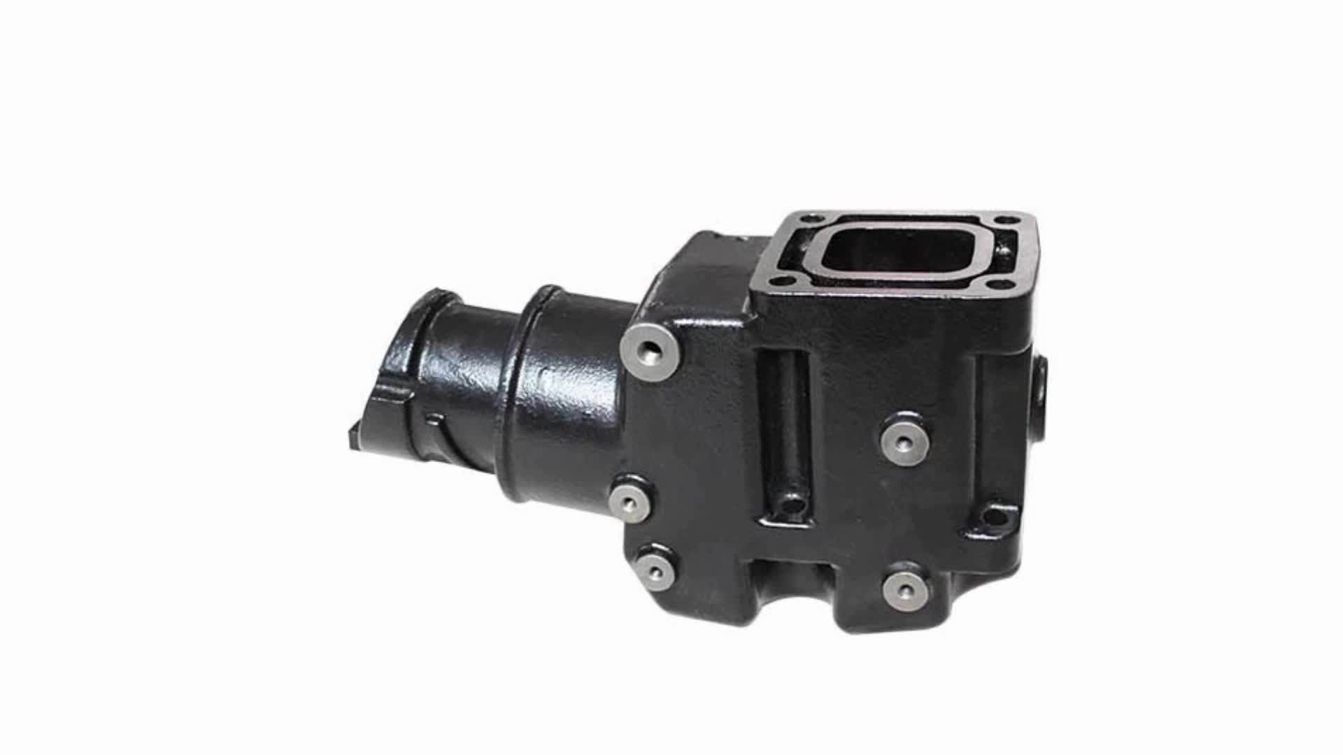 Mercruiser 4 V6 V8 Water Cooled Diesel Engine Marine Exhaust Riser ...