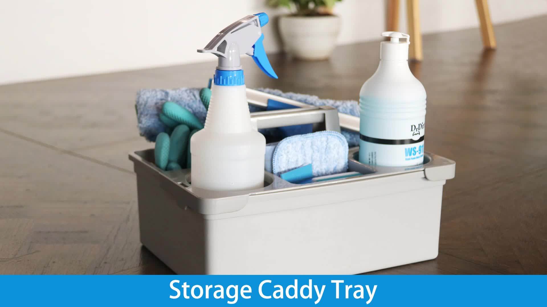Durable Plastic Maid Housekeeping Cleaning Product Storage Caddy With ...