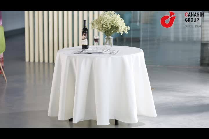 Factory White Cotton Jacquard Restaurant Table Cloth - Buy Table Cloth ...