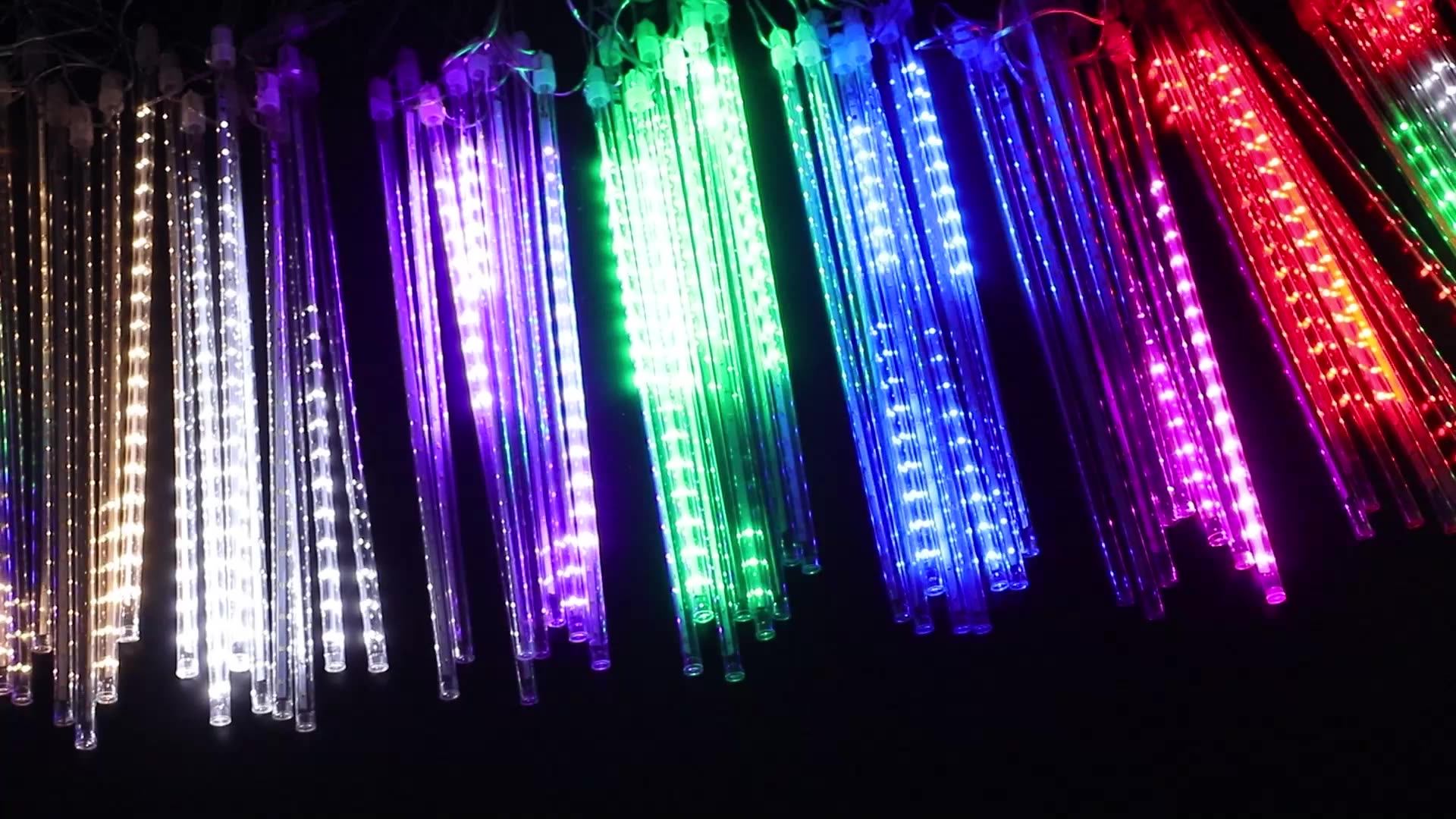 Hot Selling Outdoor Led Meteor Shower Lamp Rain String Tube Lights For ...