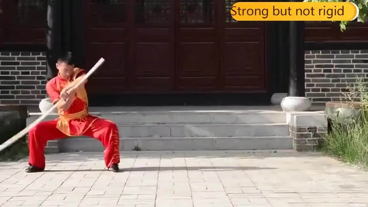 Martial Arts Weapons White Wax Wood Bo Stick Wushu Gun - Buy Wushu Gun ...