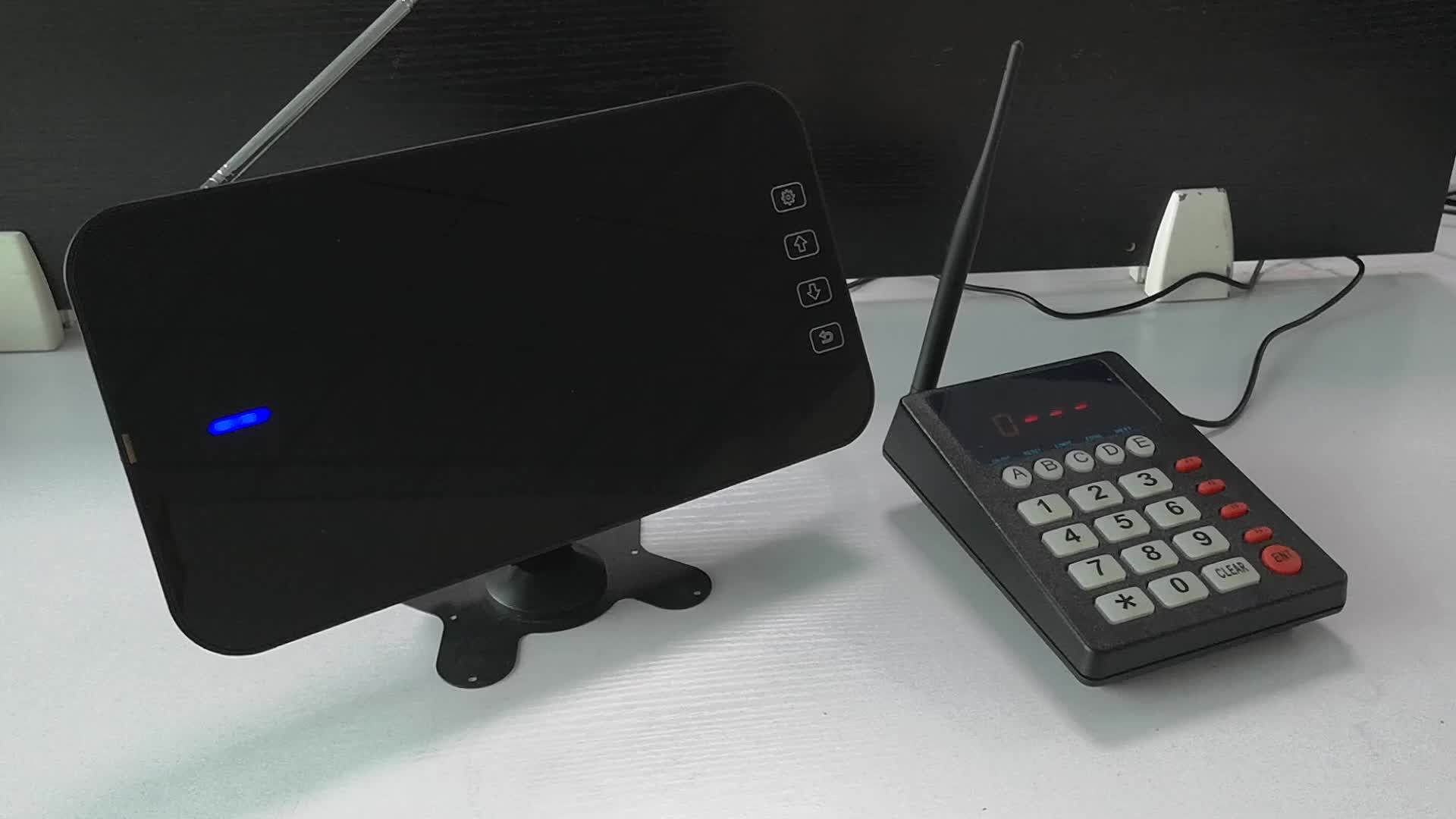 Ycall Wireless Queue Management System Display Number Counter System ...