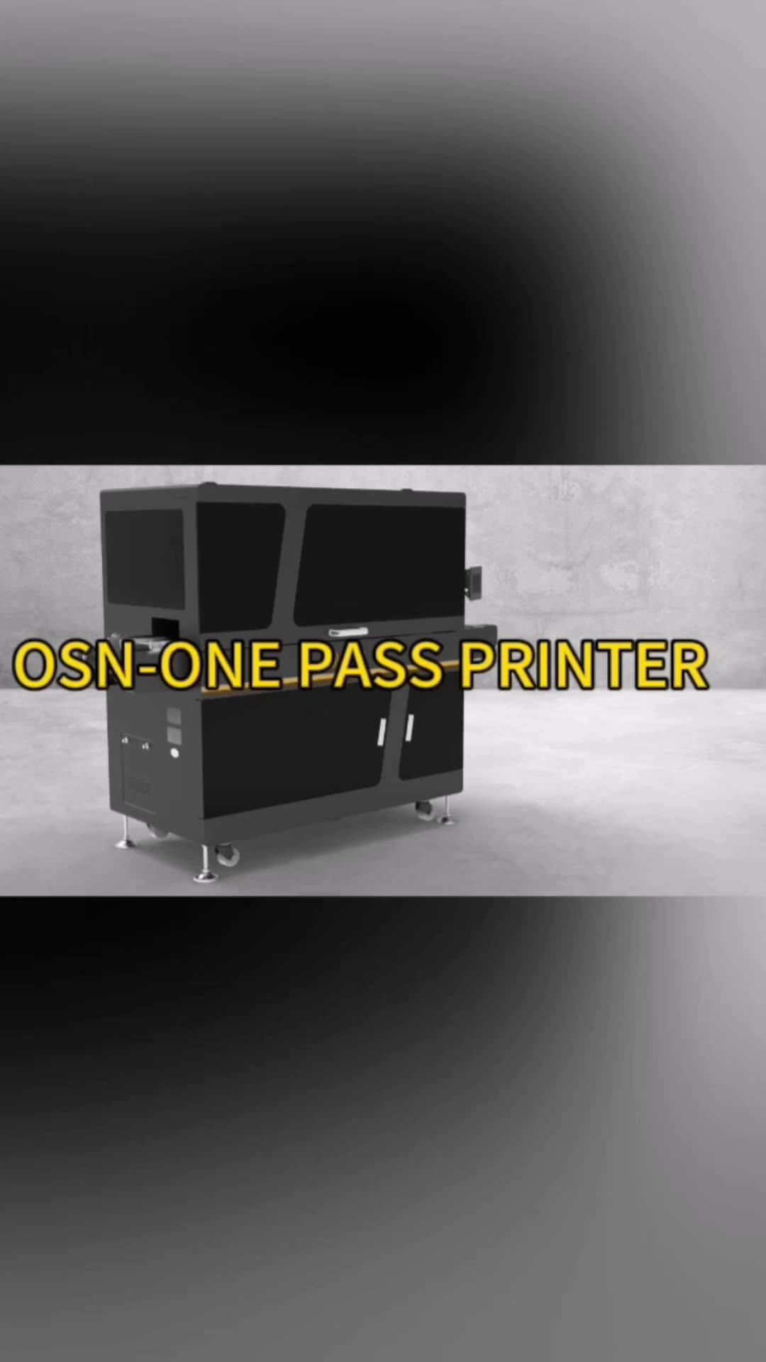 Osnuo One Pass Printer Uv Flatbed Printer With Belt Uv Printing Single ...