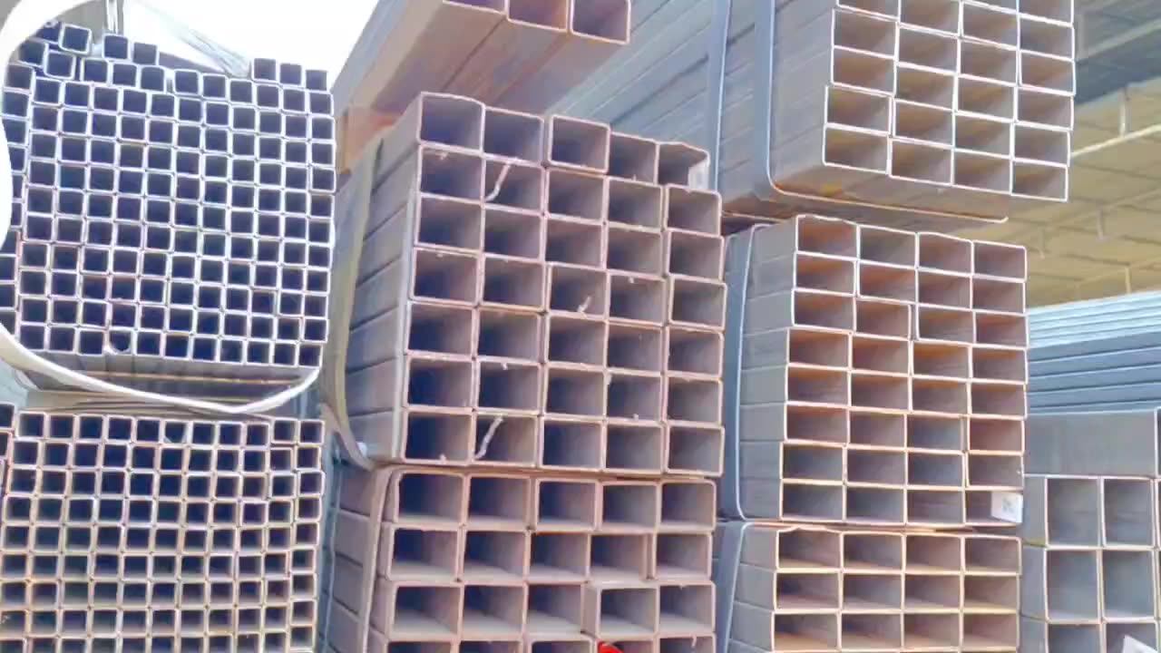 Gi Rhs Hollow Metal Section Ms Tube Galvanized Pipes Square Tubing ...