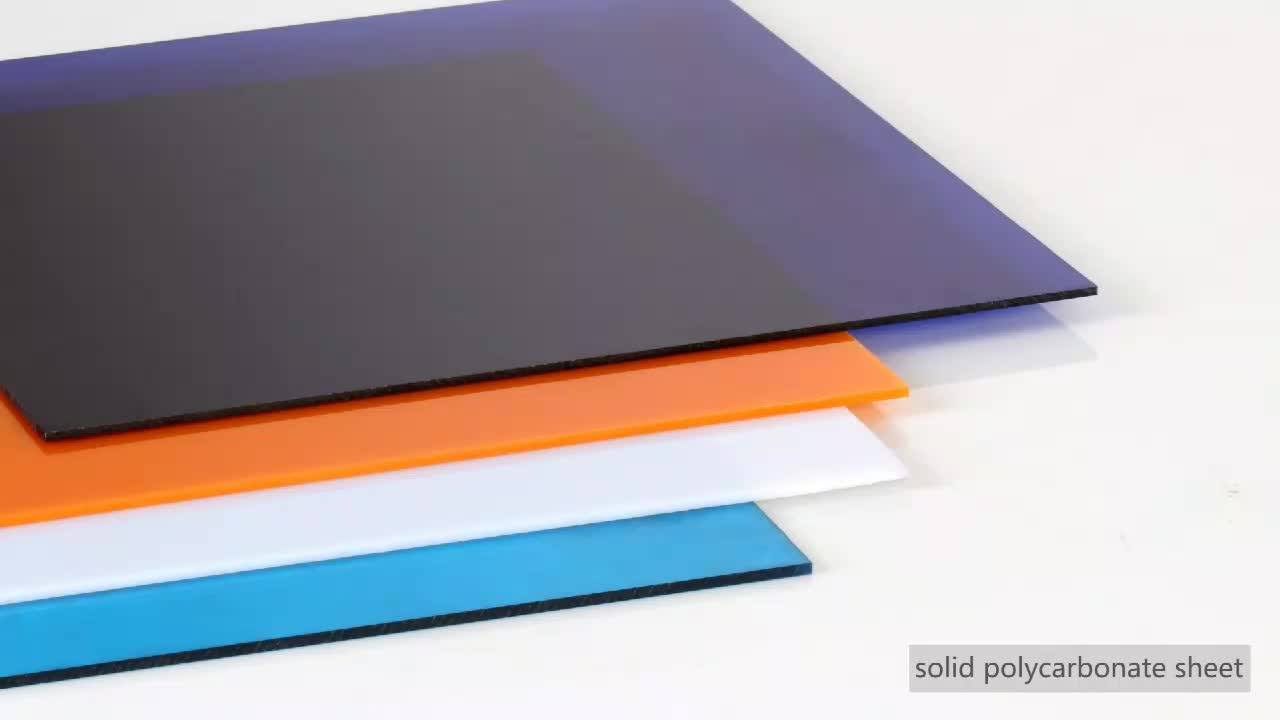 Sabic Lexan/bayer Makrolon Polycarbonate 10 Years Guarantee Pc Solid ...