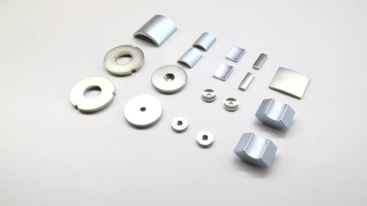Strong Rust Resistant Half Round Magnet Neodymium Segment Bonded Arched ...