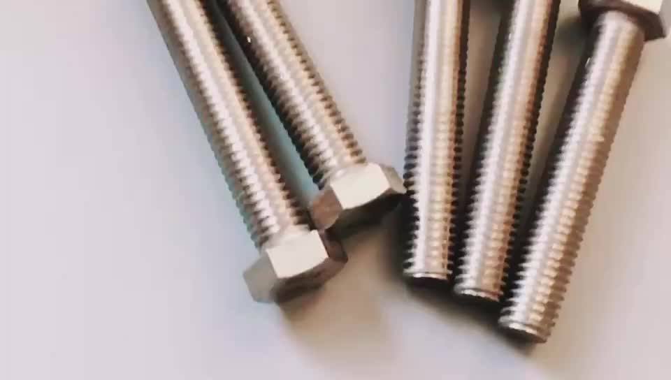 Ss316 316l Stainless Steel Bolt Nut. - Buy Ss316 Stud Bolt,Ss316 A4-70 ...