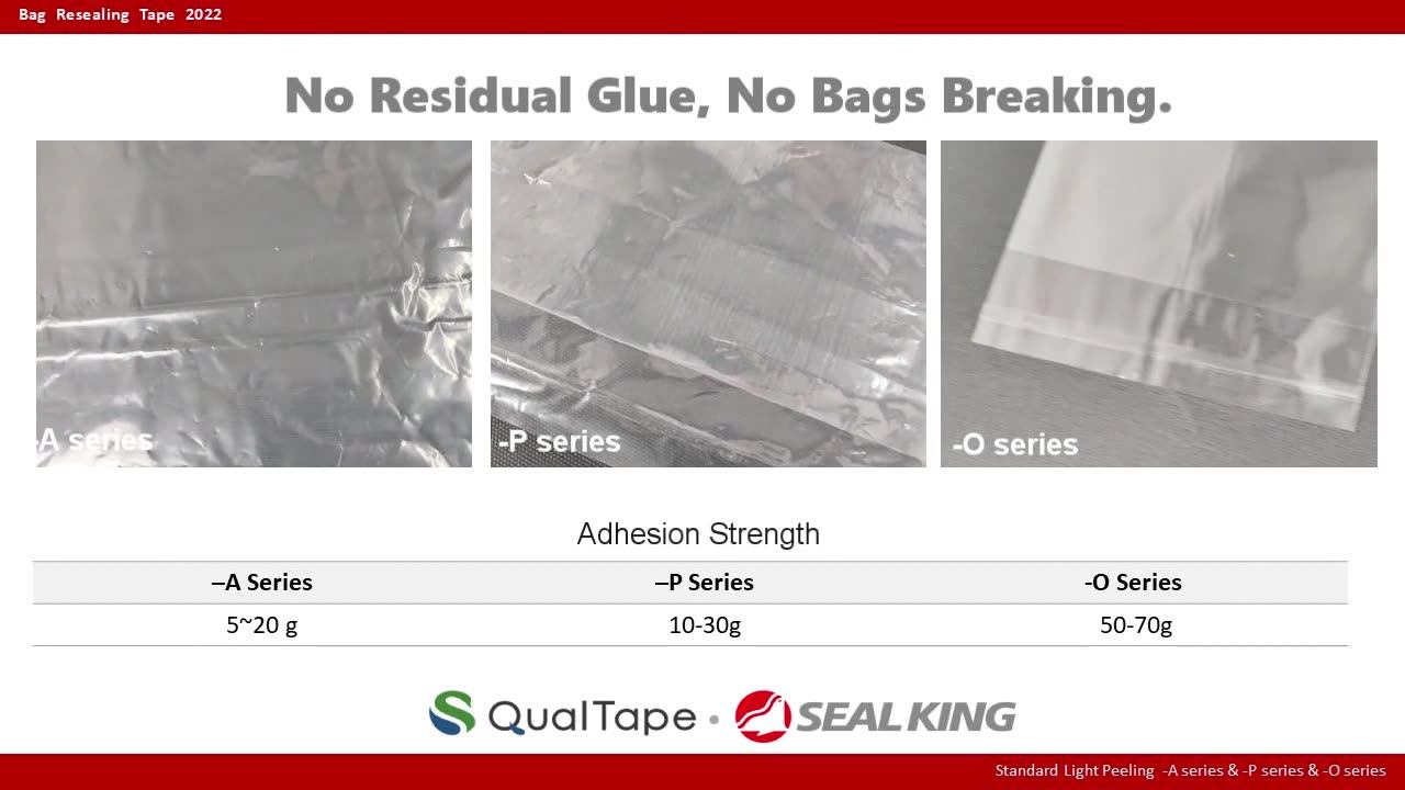 Adhesivo Resellable Tape For Hot Weather - Buy Side Sealing Machine ...