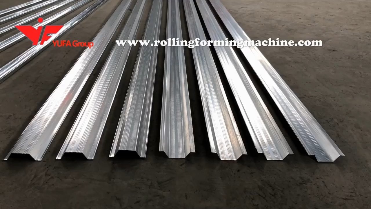 Omega Profile Roll Forming Machine C U Purlin Channel Truss Furring ...