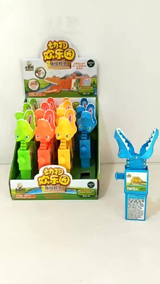 Candy Toy Factory Kidsmania Spring Cayman Flexible Crocodile Toys ...