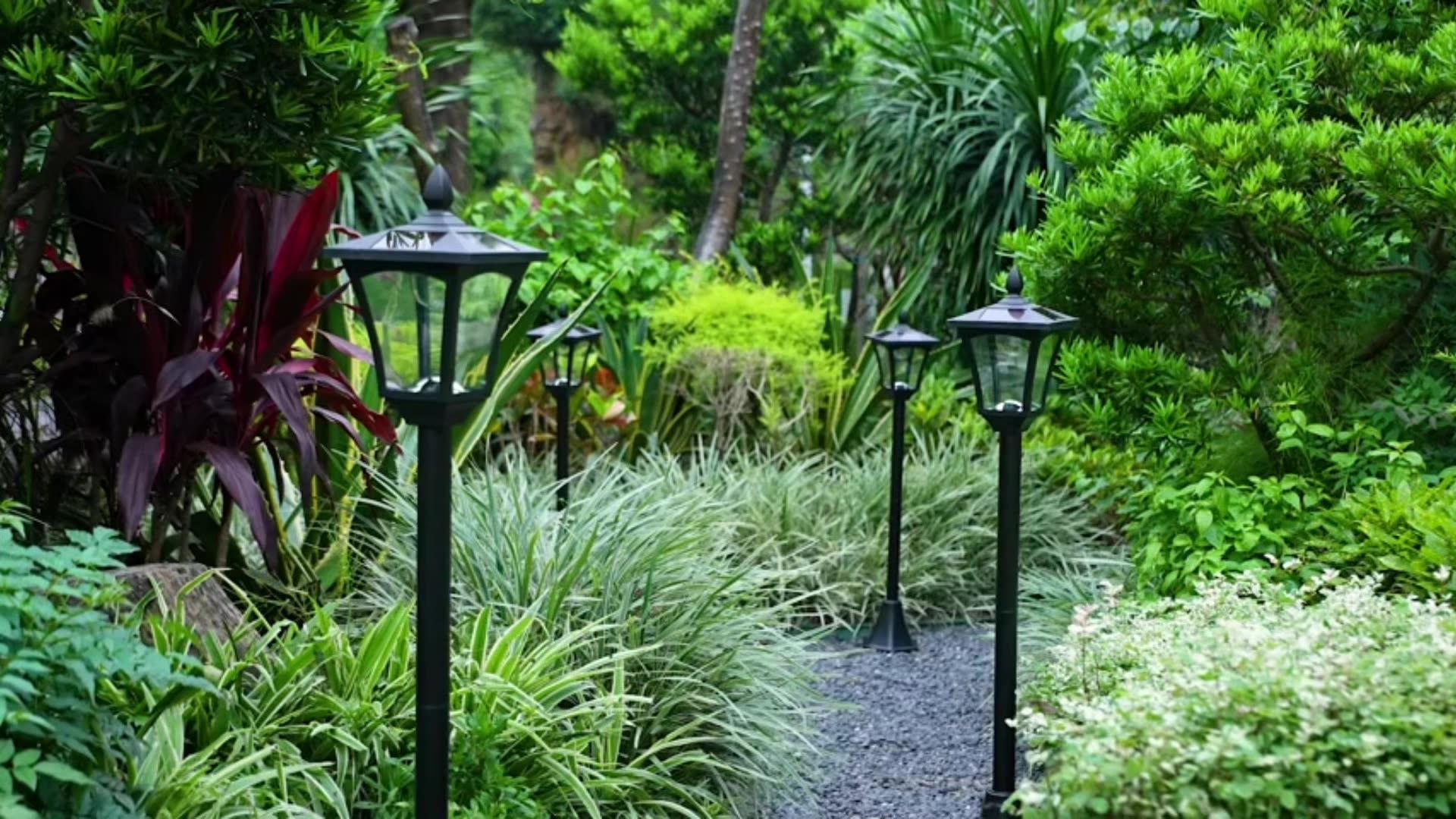 Modern Garden Pathway Outdoor Lighting Pole Waterproof Garden Light Led ...