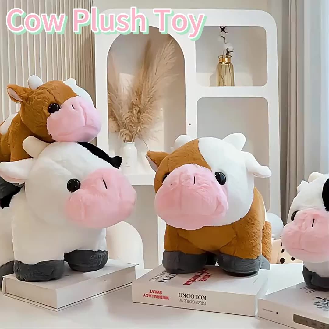 Cow Plush Toy Animal Plush Toy Stuffed Toy Cow Shape Doll Great ...