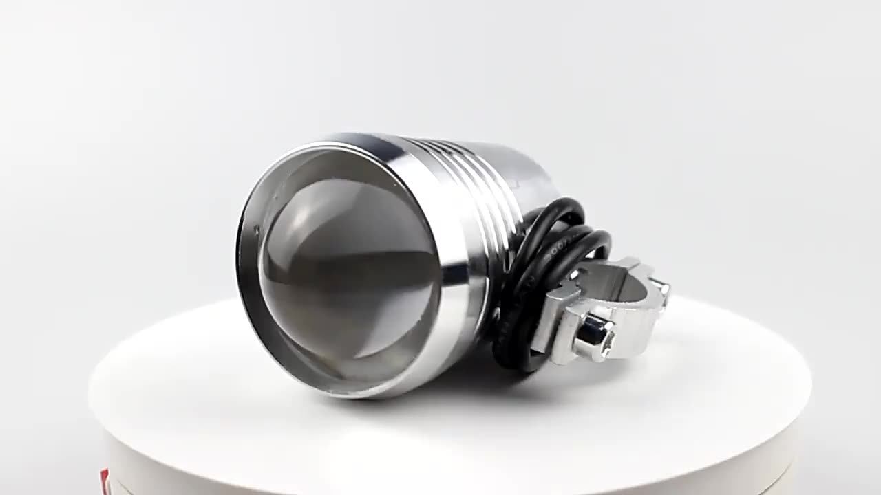 U2 Led Motorcycle Angel Eyes Headlight Drl Hi/lo Beam Flashing ...