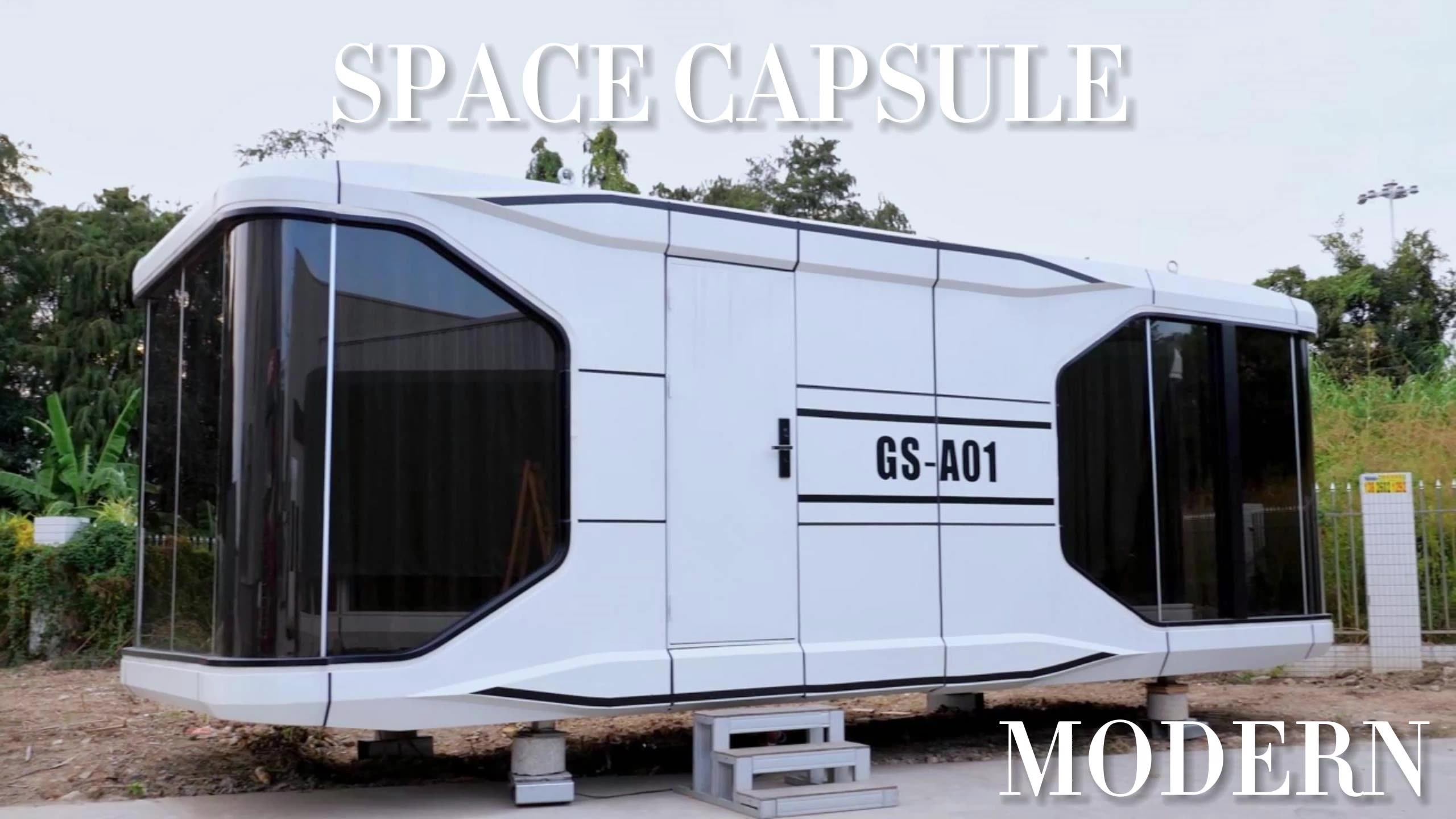 Commercial Apple Cabin Mobile Eco Space Capsule House Office Building ...