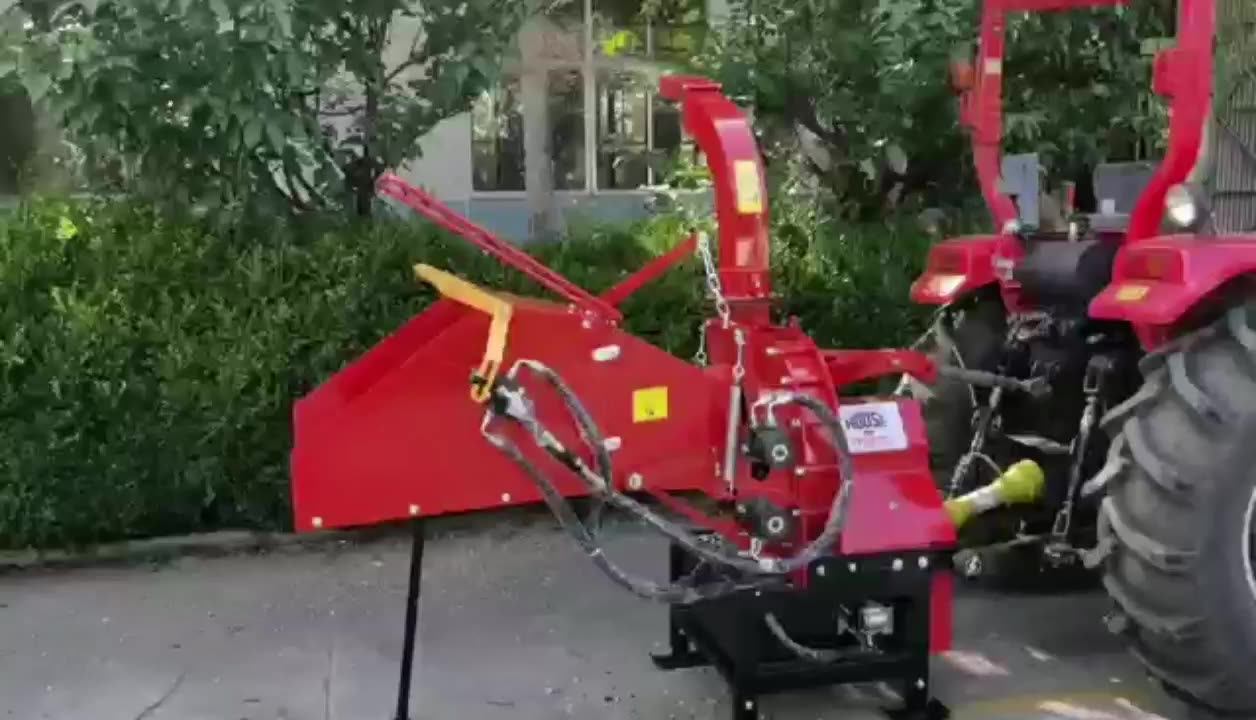 Profesional 8 Inch 20hp 50hp Tractor Hydraulic Wood Branch Leaf Chipper ...