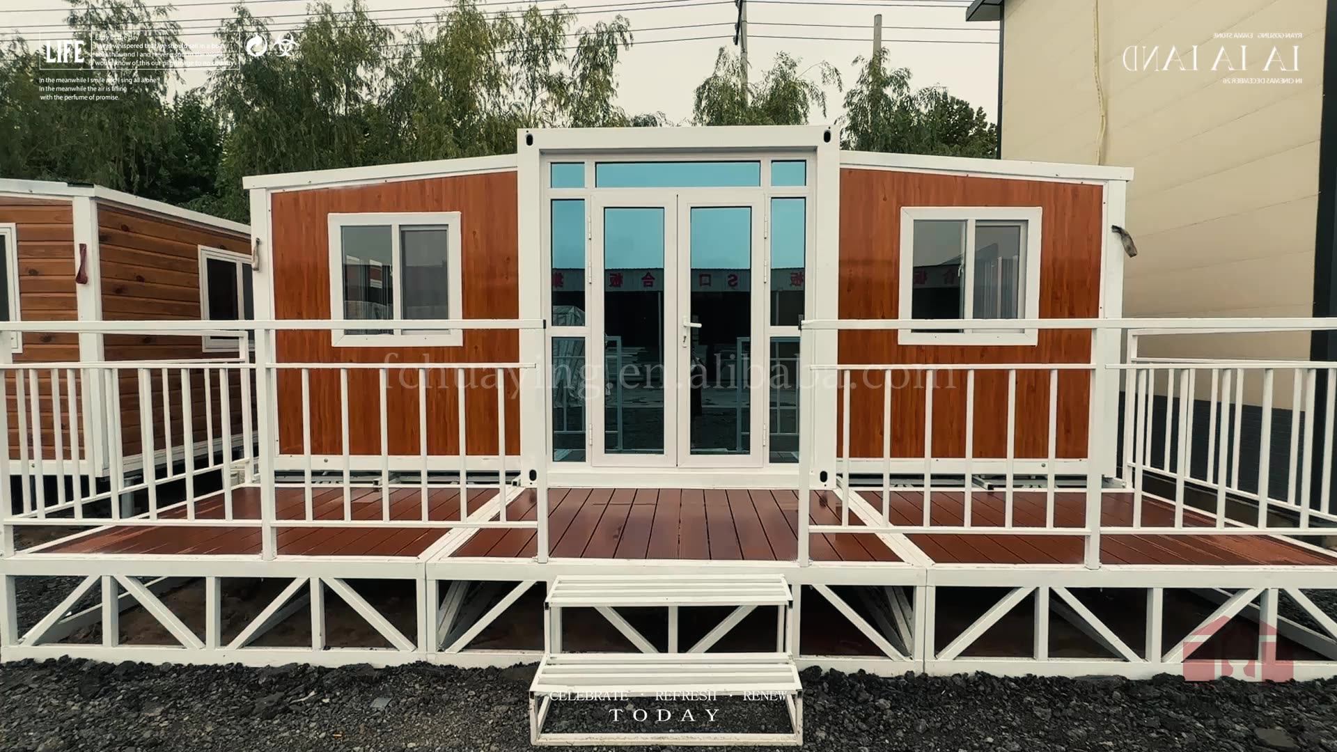 Casas Prefabricadas Modernas Expandable Container Houses 20ft 40ft ...