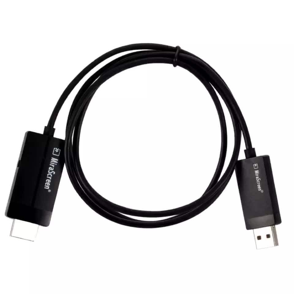 Mirascreen Dongle Wireless Display Wifi Receiver 1080p Airplay Dlna ...