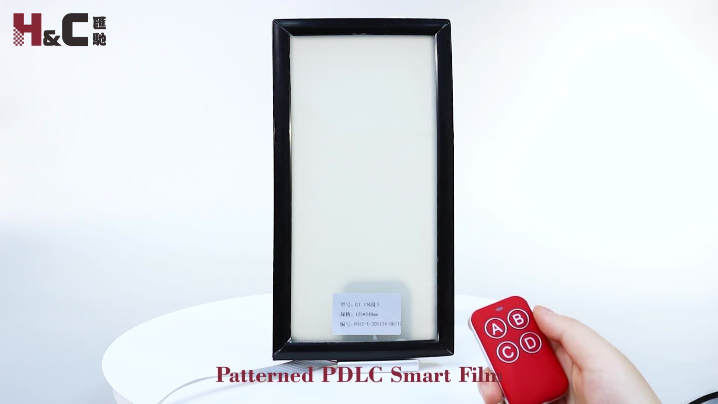 Electric Pdlc Switchable Remote Control Electrochromic Smart Blind ...