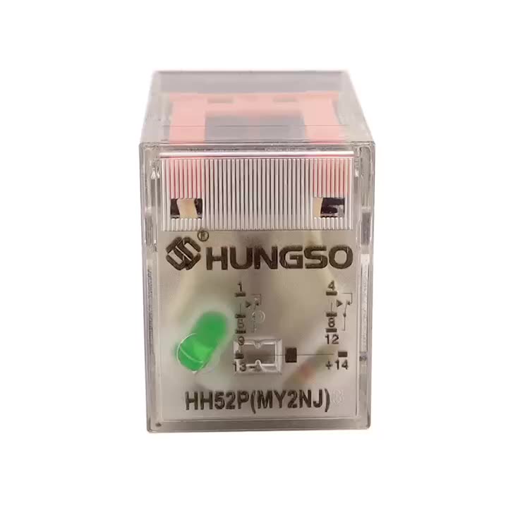 Hh52p My2 My2nj My2n My2n-gs 2on 2off 5a 8-pin Dc12v Dc24v Dc220v Ac24v Ac36v Ac110v Ac220v ...