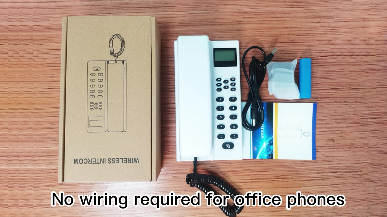 433mhz Audio Intercom Phone Wireless Telephone Secure Handsets ...