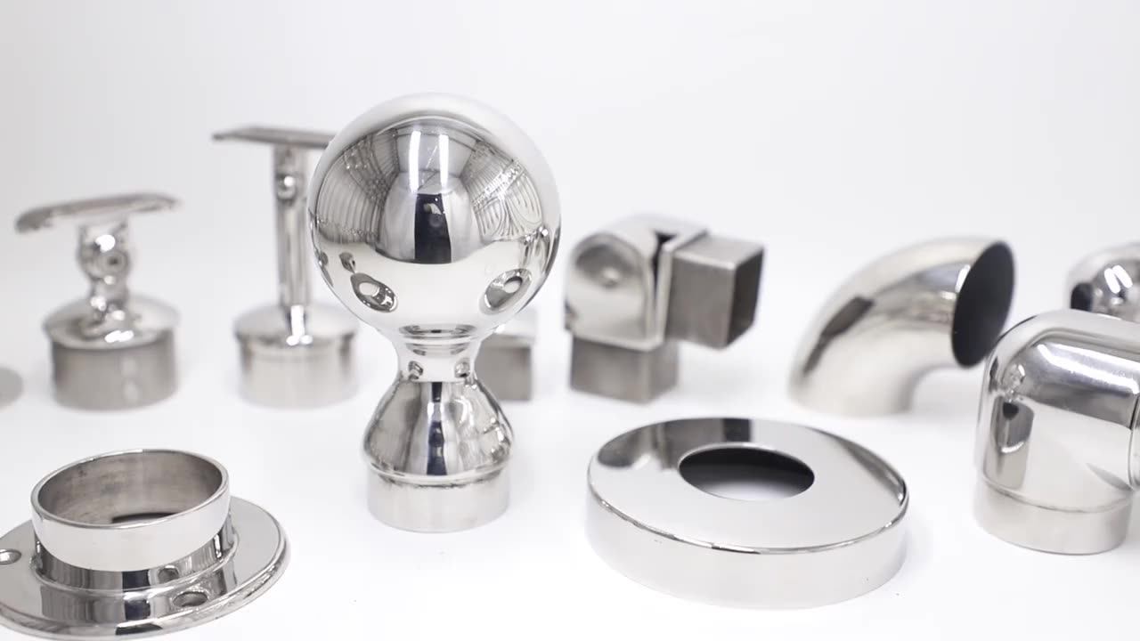 304 316 Inox Stair Stainless Steel Handrail Fittings/staircase ...