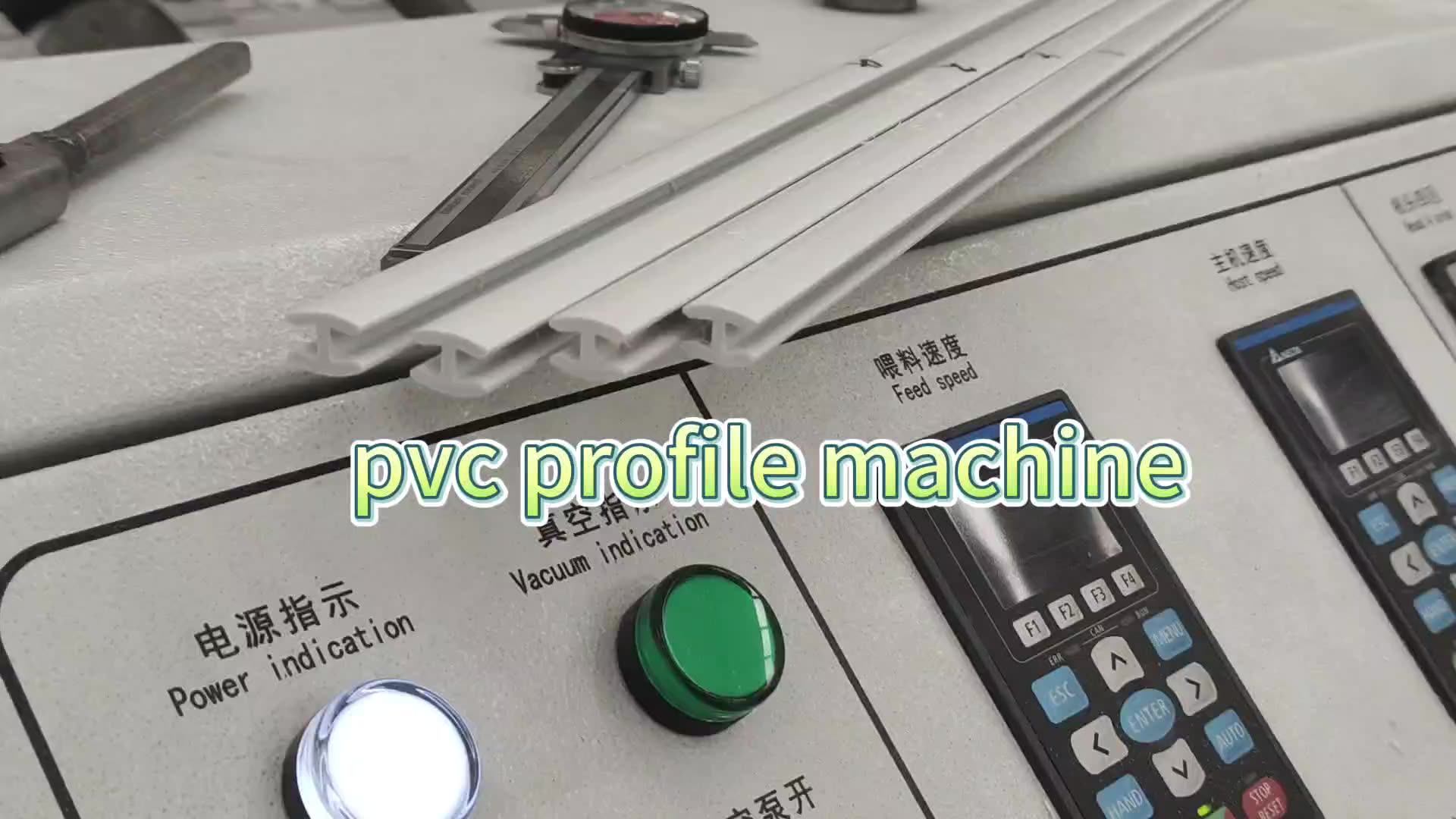 Pvc Profile Extruder Machine Upvc Profile Making Machine Plastic ...