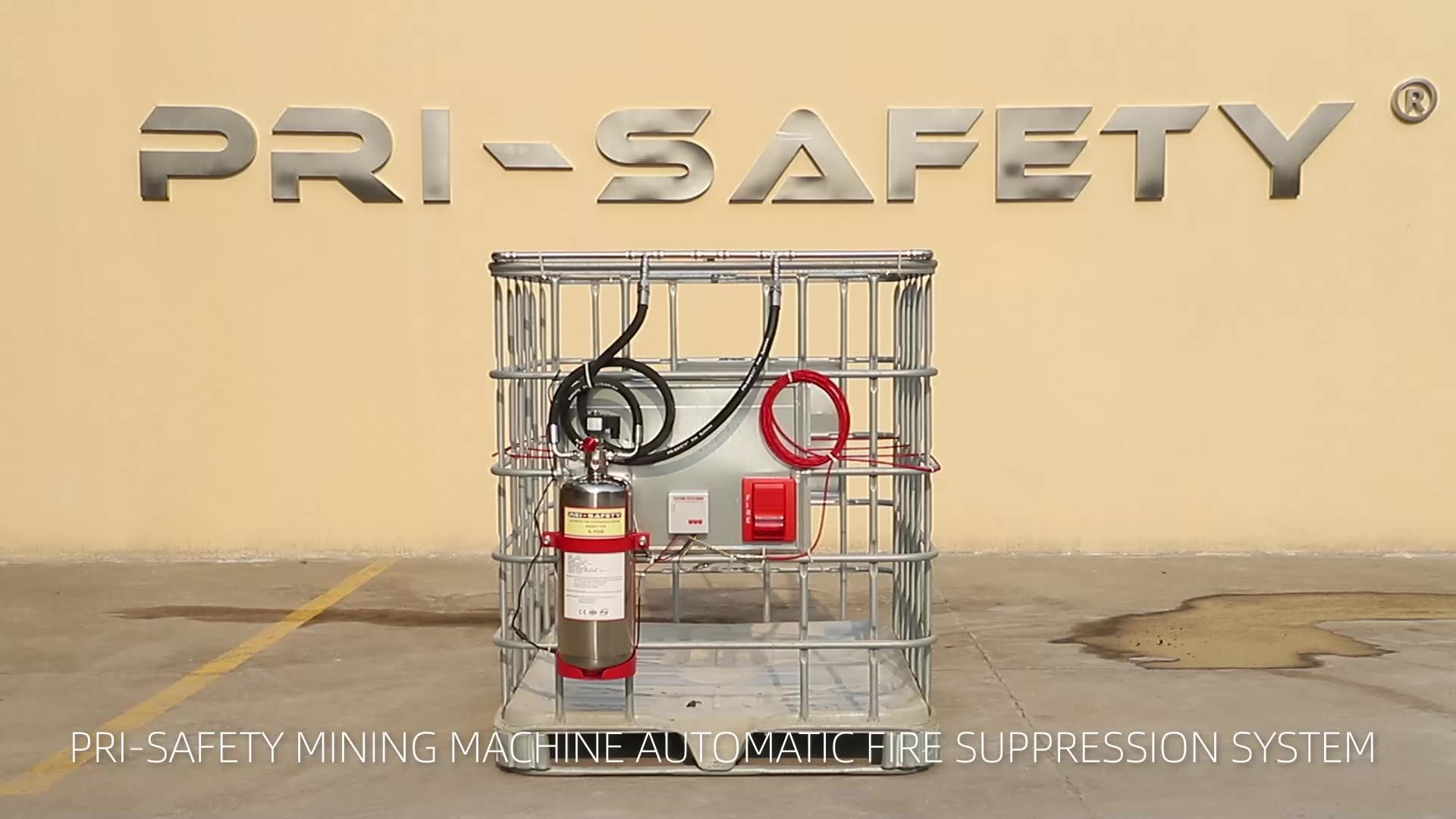 Un Ece R107 Approved Heavy Duty Mining Vehicle Automatic Fire ...