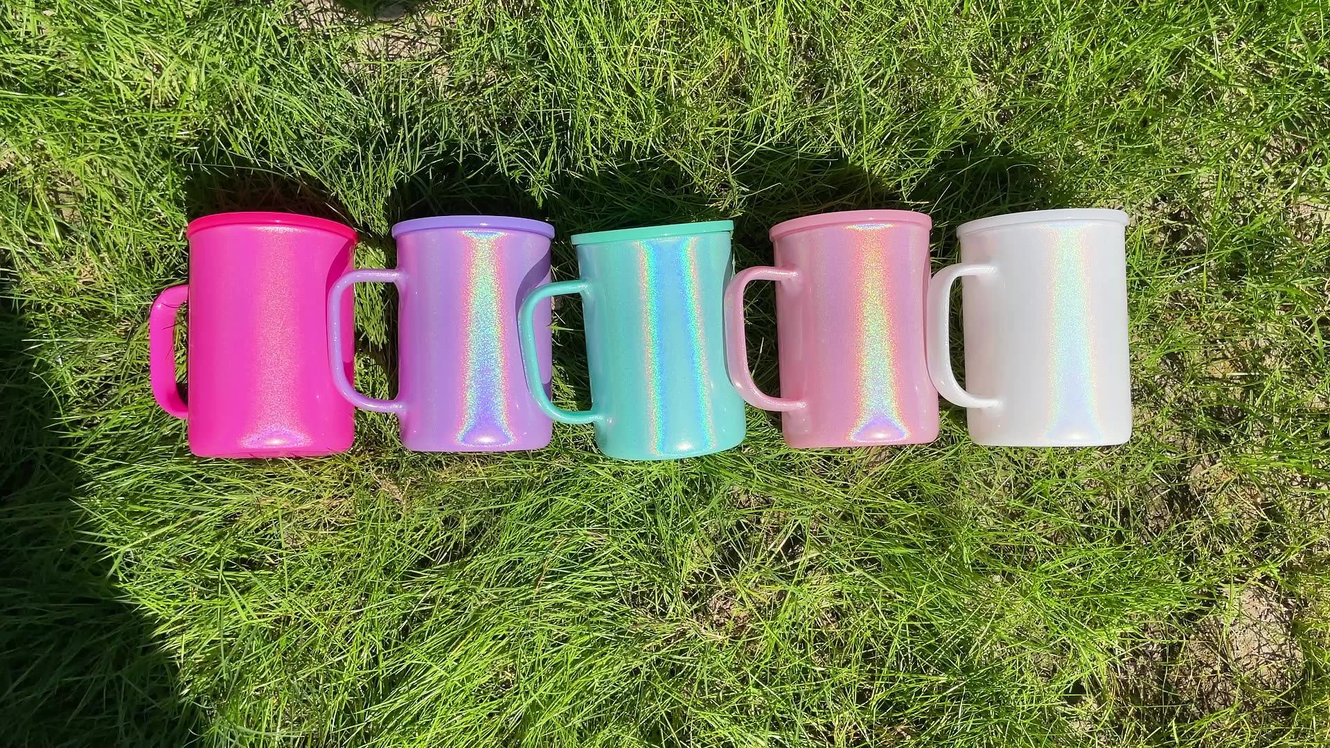Wholesale Bulk Shimmer Sublimation Glass Mugs 17oz Sublimation ...