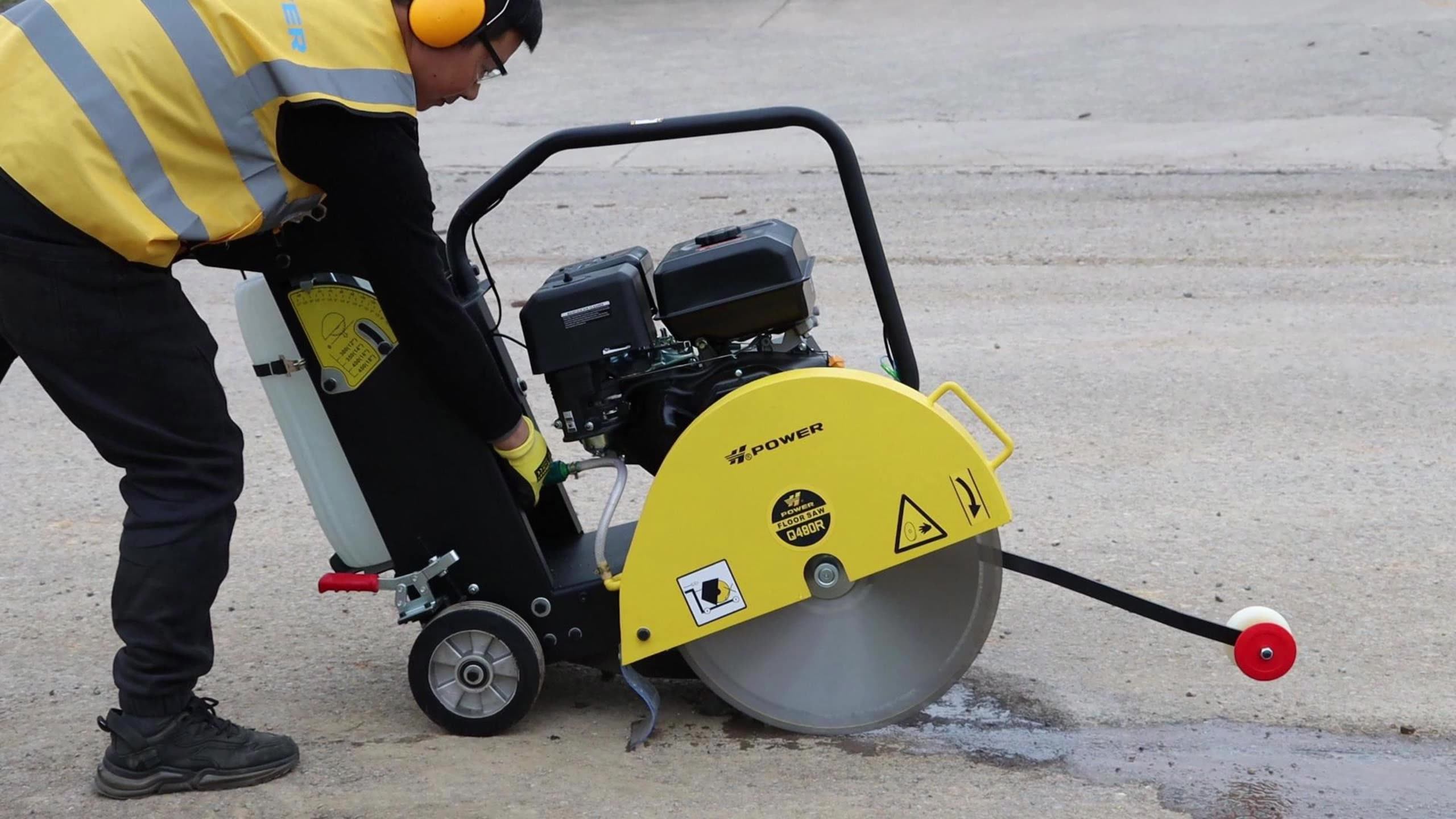 Wholesale Portable Pavement Cutting Machine 64kg Road Cutting Saw ...