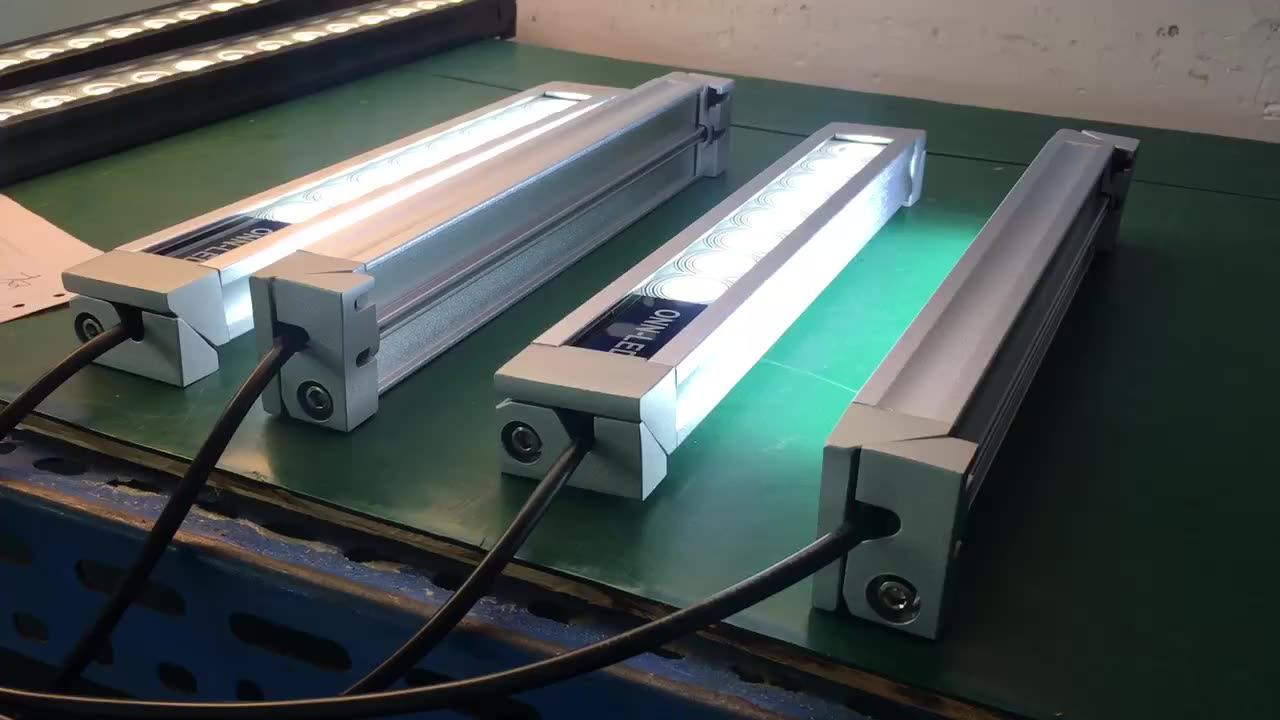 Onn-m9t Ip67 Waterproof Thin Led Machine Tool Lamps 8w/12w/16w/18w Bar ...