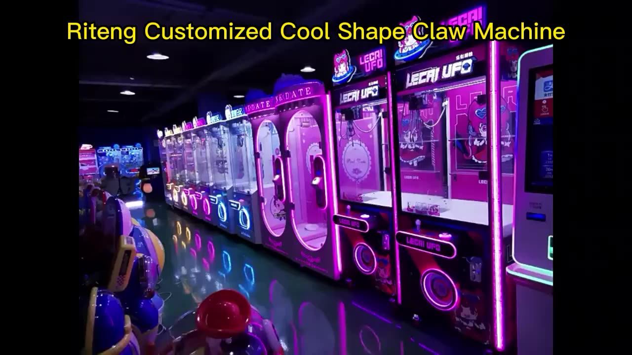 Riteng 2024 Pink Panther Mini Claw Machine Toy Crazy Gift Shop String ...