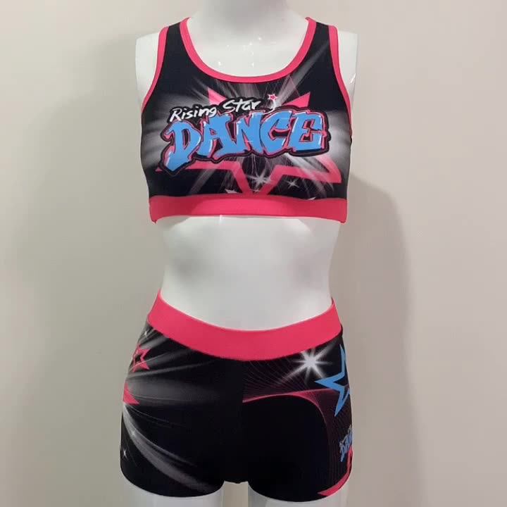 Different Colors Dance Studio Dance Team Practice Wear Cheer Tracksuits ...