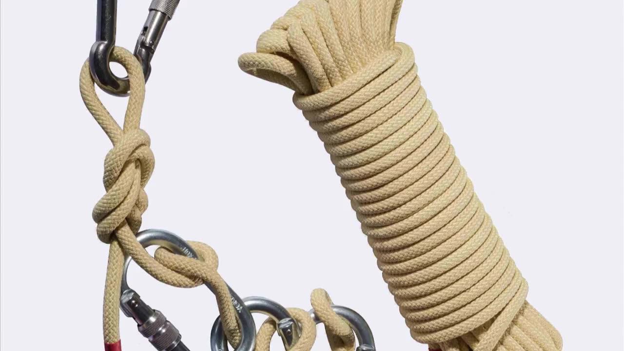 Aramid Fire Escape Rope,Kevlar Aramid Rope With High Temperature ...