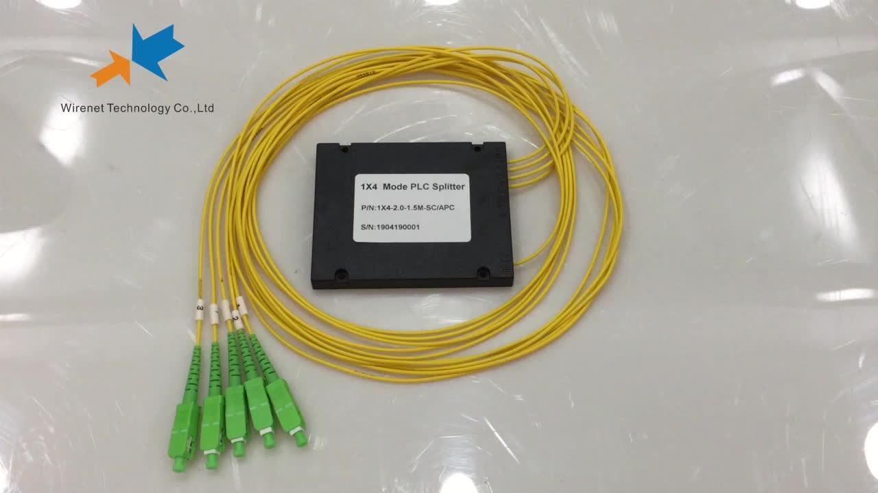 Optical Abs Box 1 4 Fiber Optic 1x4 Plc Splitter Price With Sc ...