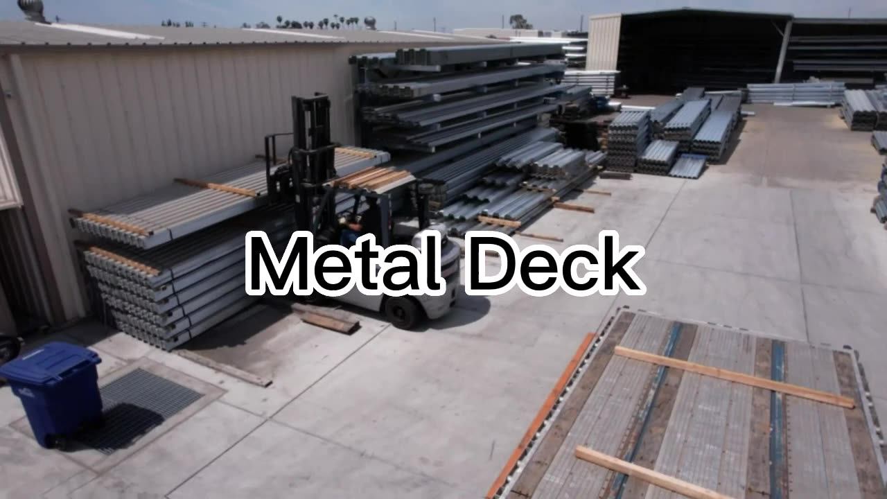 Zinc Metal Deck Galvanized Corrugated Steel Floor Decking Sheet - Buy ...
