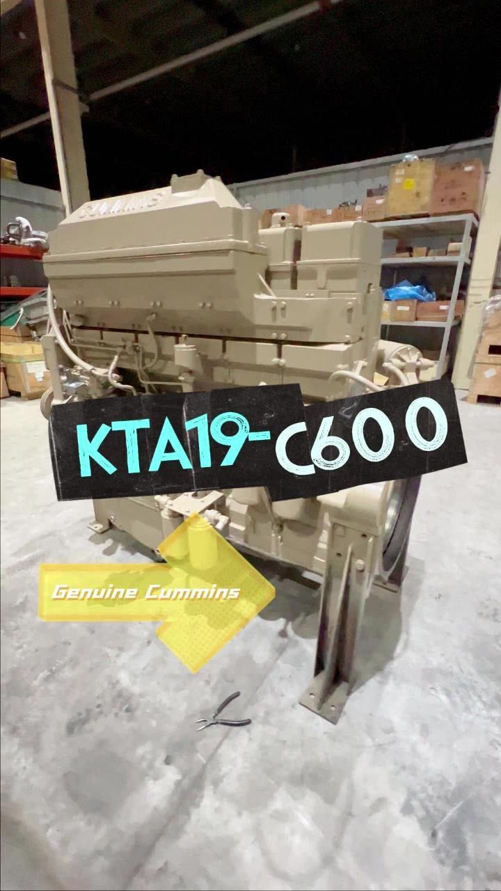 Cummins K19 Kta19 Marine Engine Kta19-c600 Motor 19l Cummins Kta 19 For ...